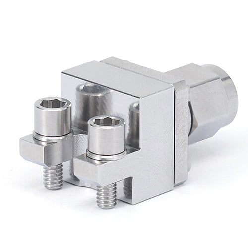 1.0mm End Launch Connector ｜ 2 Hole Flange ｜ Hole Spacing 6.35mm ｜ Pin ...