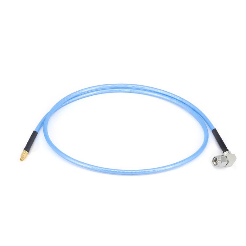 SMA Right Angle Male to GPPO(Mini-SMP) Female Cable Assembly | 086" Se ...