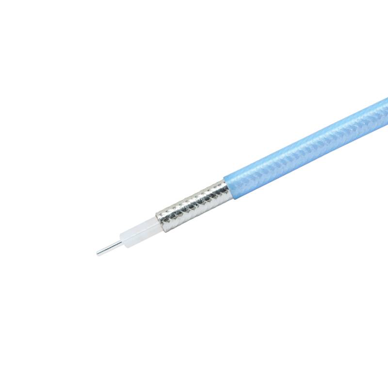 402 Series Flexible Coax Cable with FEP(Blue) Jacket | DC-18GHz – Gwave ...