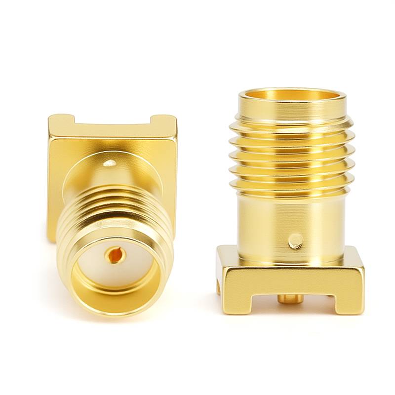 SMA Female Vertical Launch Connector | SMT Soldering for PCB | DC–18 G ...