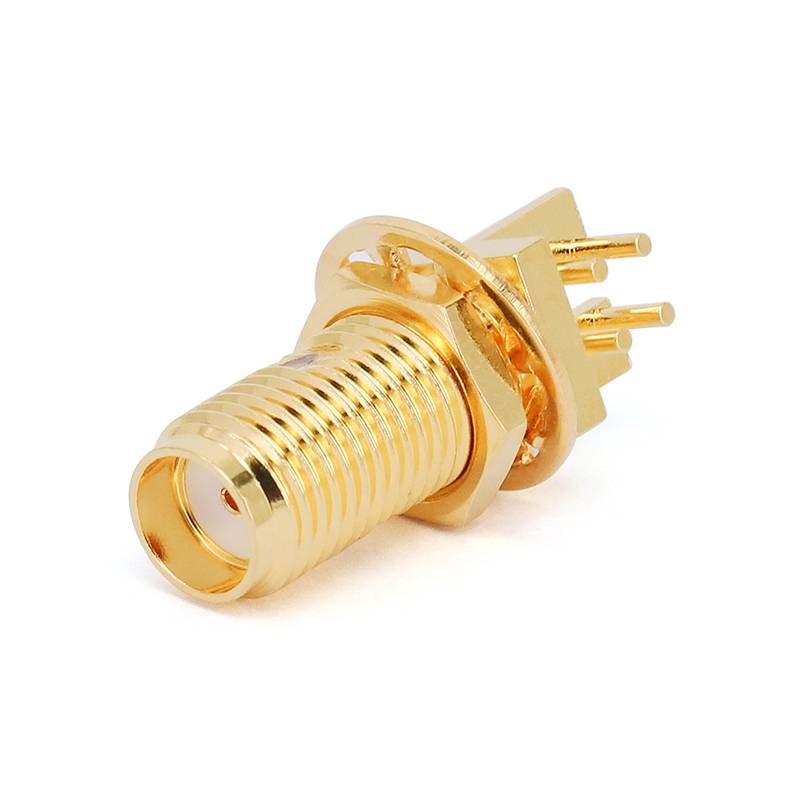 SMA Female Bulkhead Mount Connector for PCB | DC - 18GHz – Gwave ...