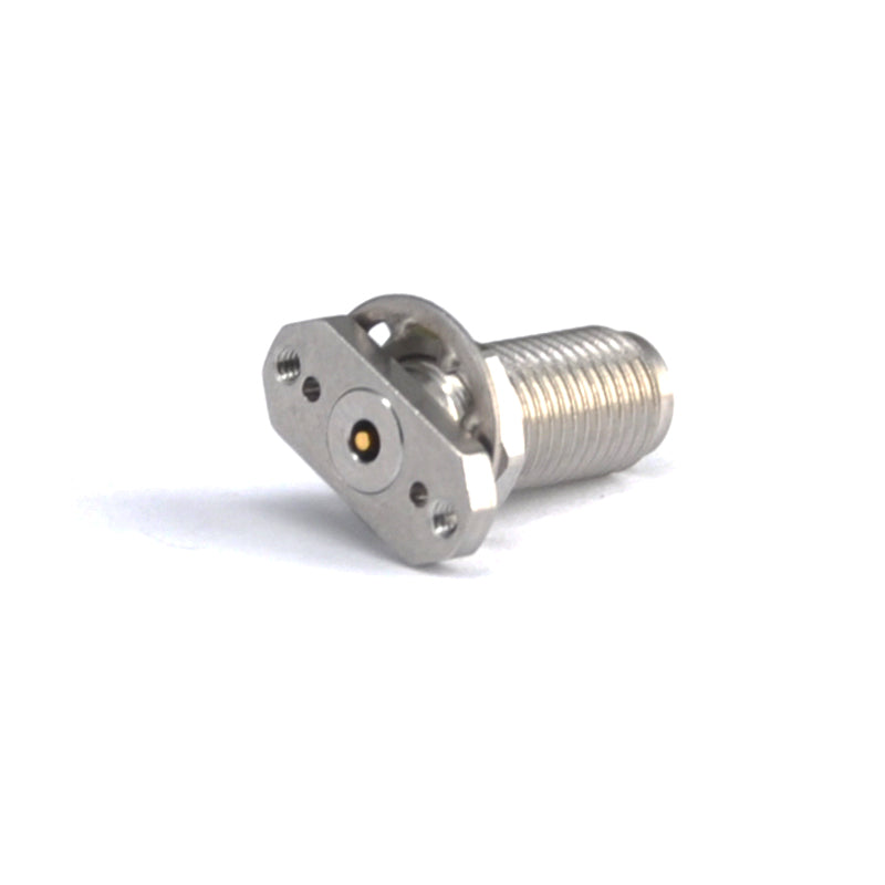 2.92mm Bulkhead Female Solderless PCB Compression Mount Connector, 2-H ...