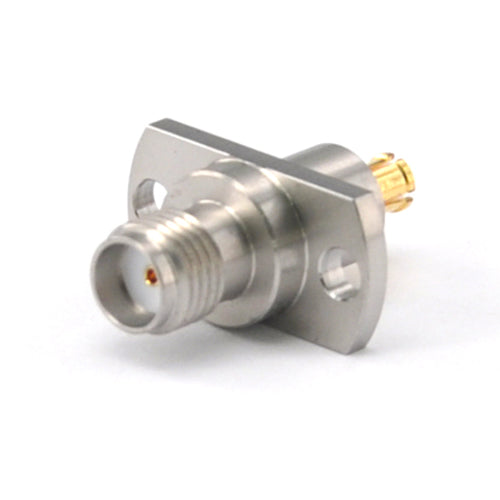 SMA Female to GPO Female 2-Hole Flange Adaptors,DC-18GHz – Gwave ...